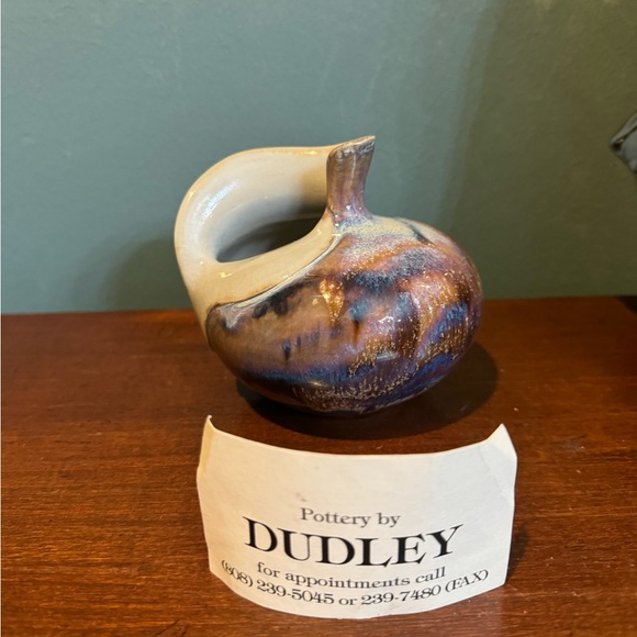 Accents | Vintage Dudley Pottery Hawaii Irridescent Glazed Conch Shell ...